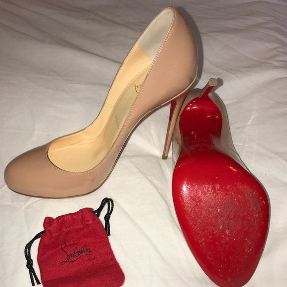 Christian Louboutin | Shoes | Nude Christian Louboutins | Poshmark